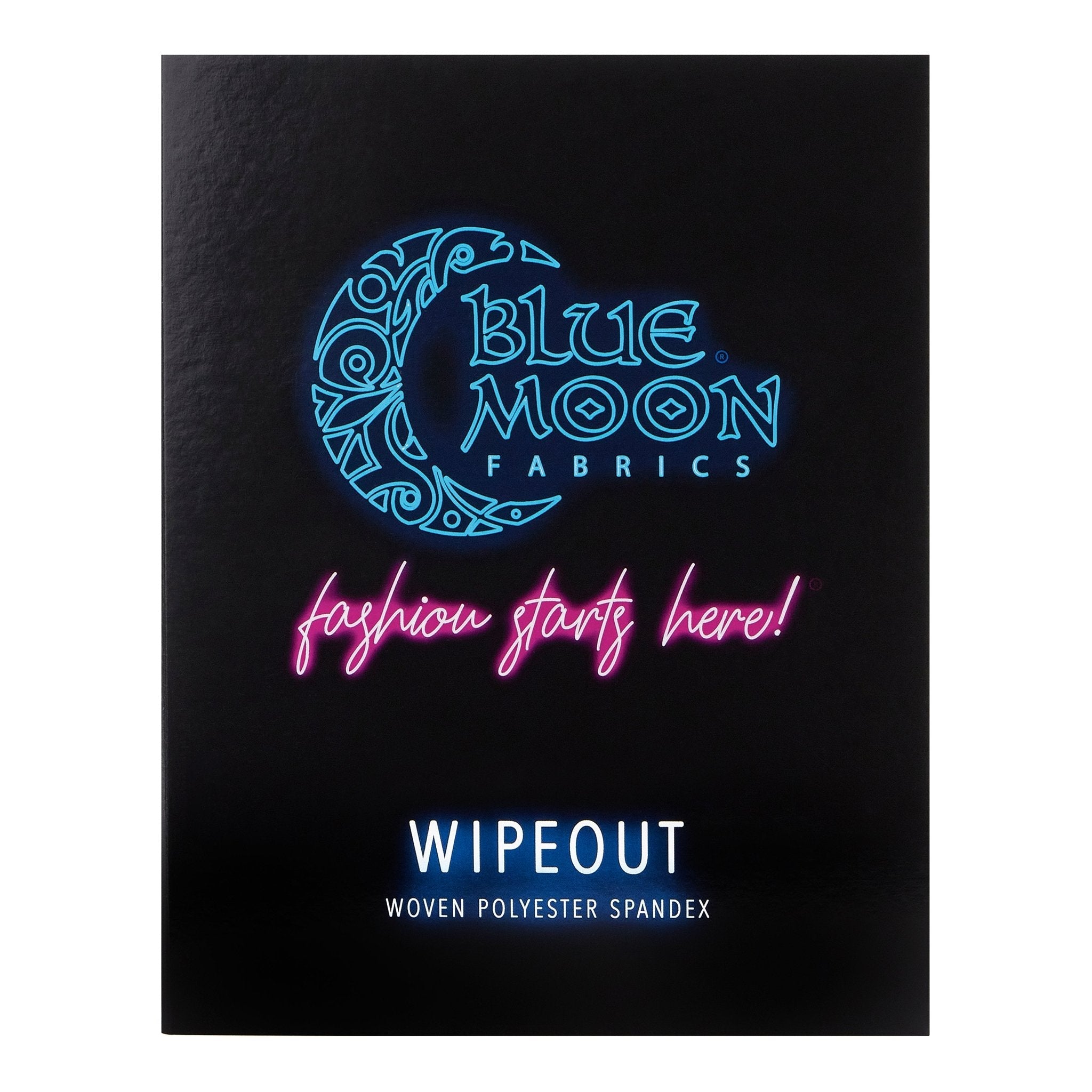 Wipeout Woven Polyester Spandex Color Card | Blue Moon Fabrics